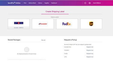 SendPro® Online shipping software for small businesses | Pitney Bowes