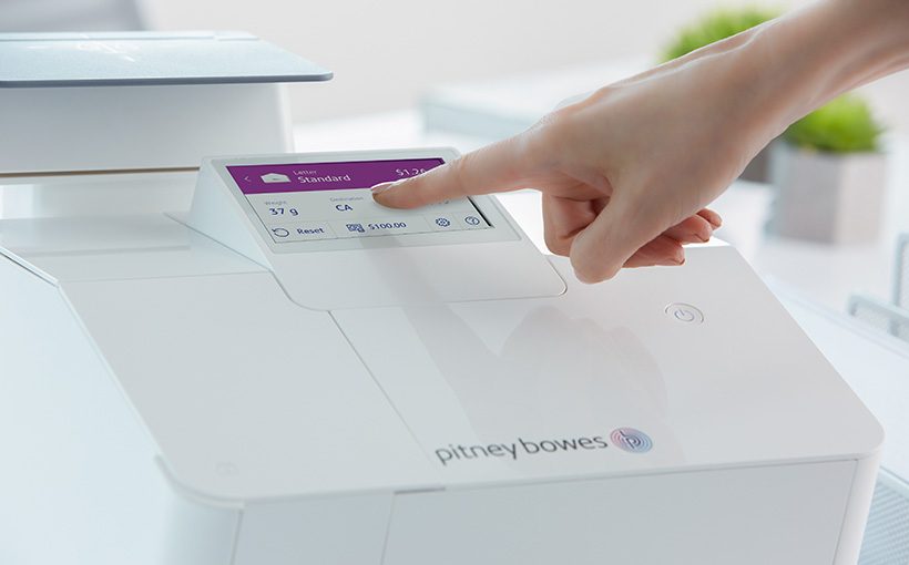 SendPro Mailstation postage meter for small business | Pitney Bowes