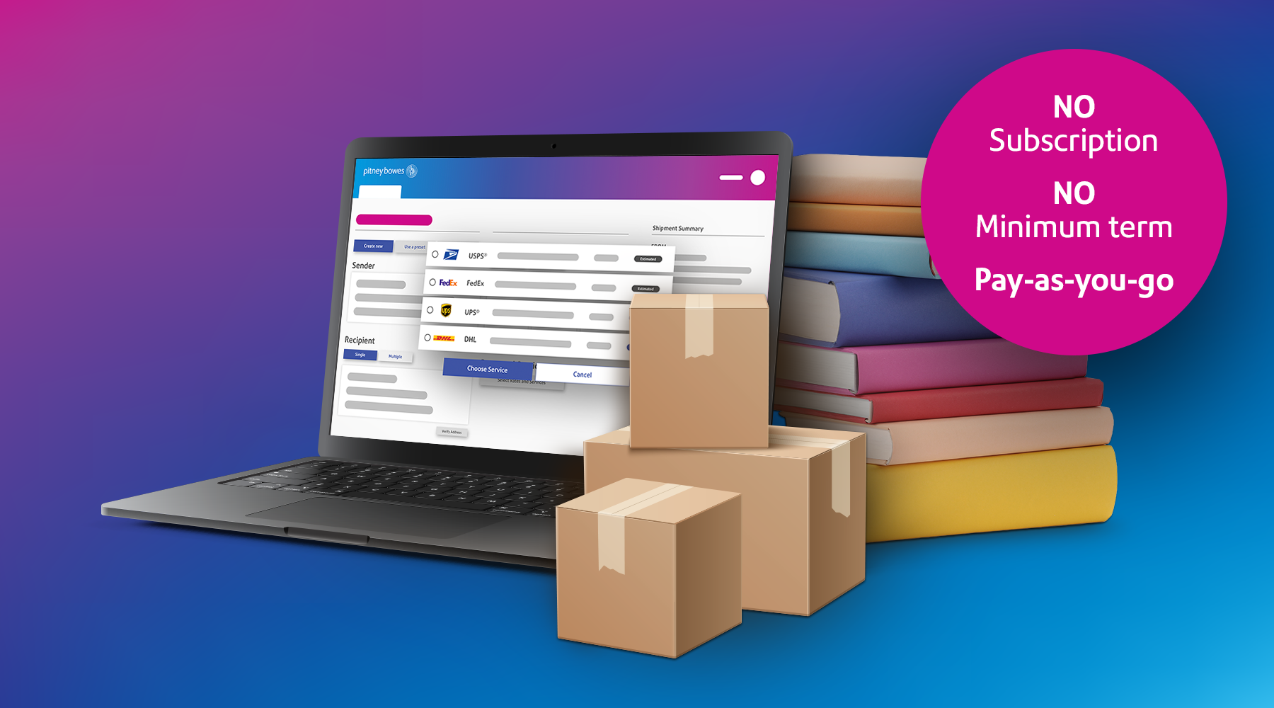 USPS Library Mail & Pitney Bowes