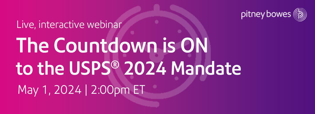 [On-demand recording] Countdown to the USPS 2024 Mandate
