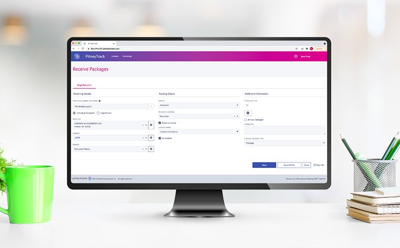 PitneyTrack™ Inbound package tracking software | Pitney Bowes