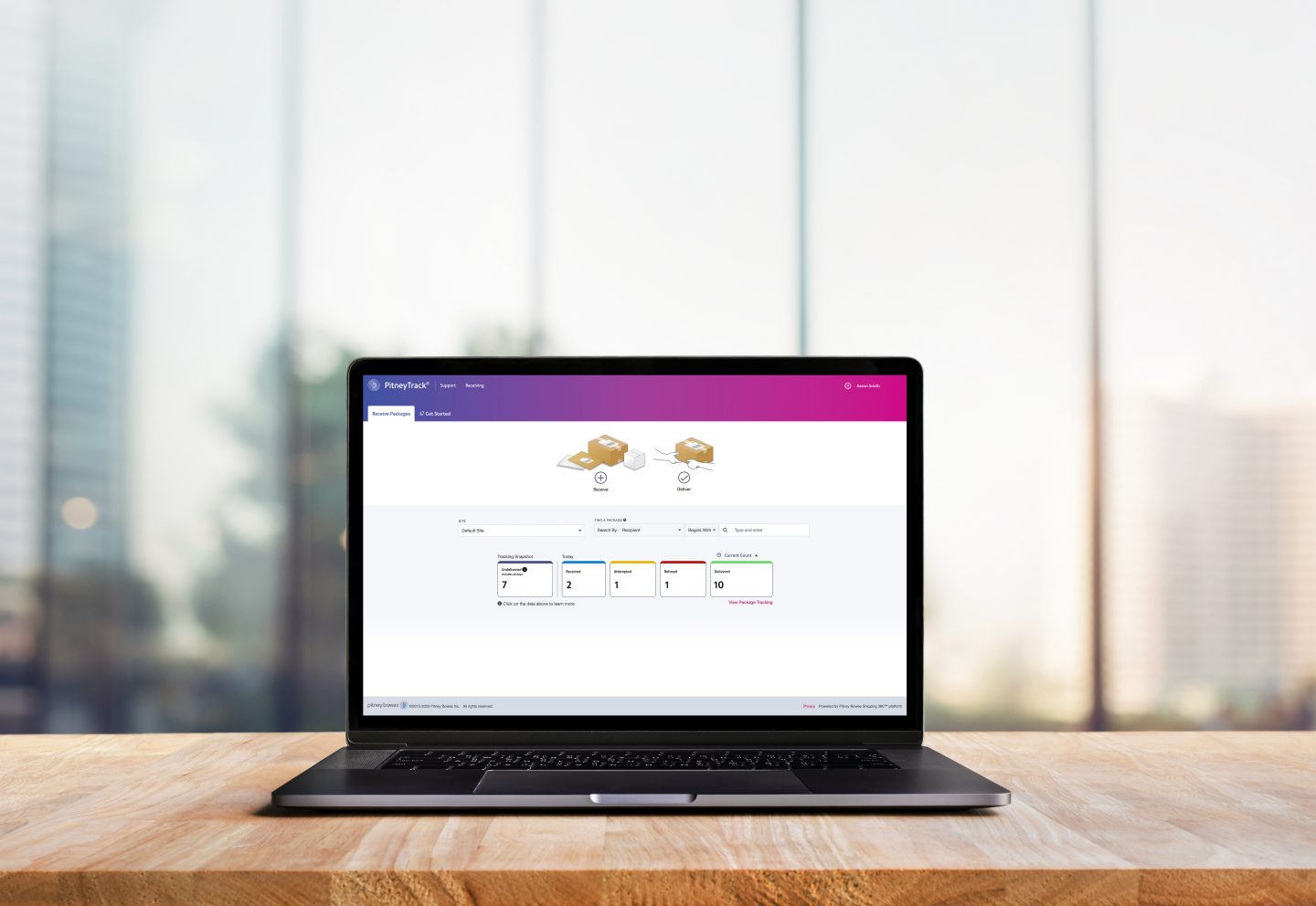 SendSuite® Tracking | Parcel Tracking Software | Pitney Bowes