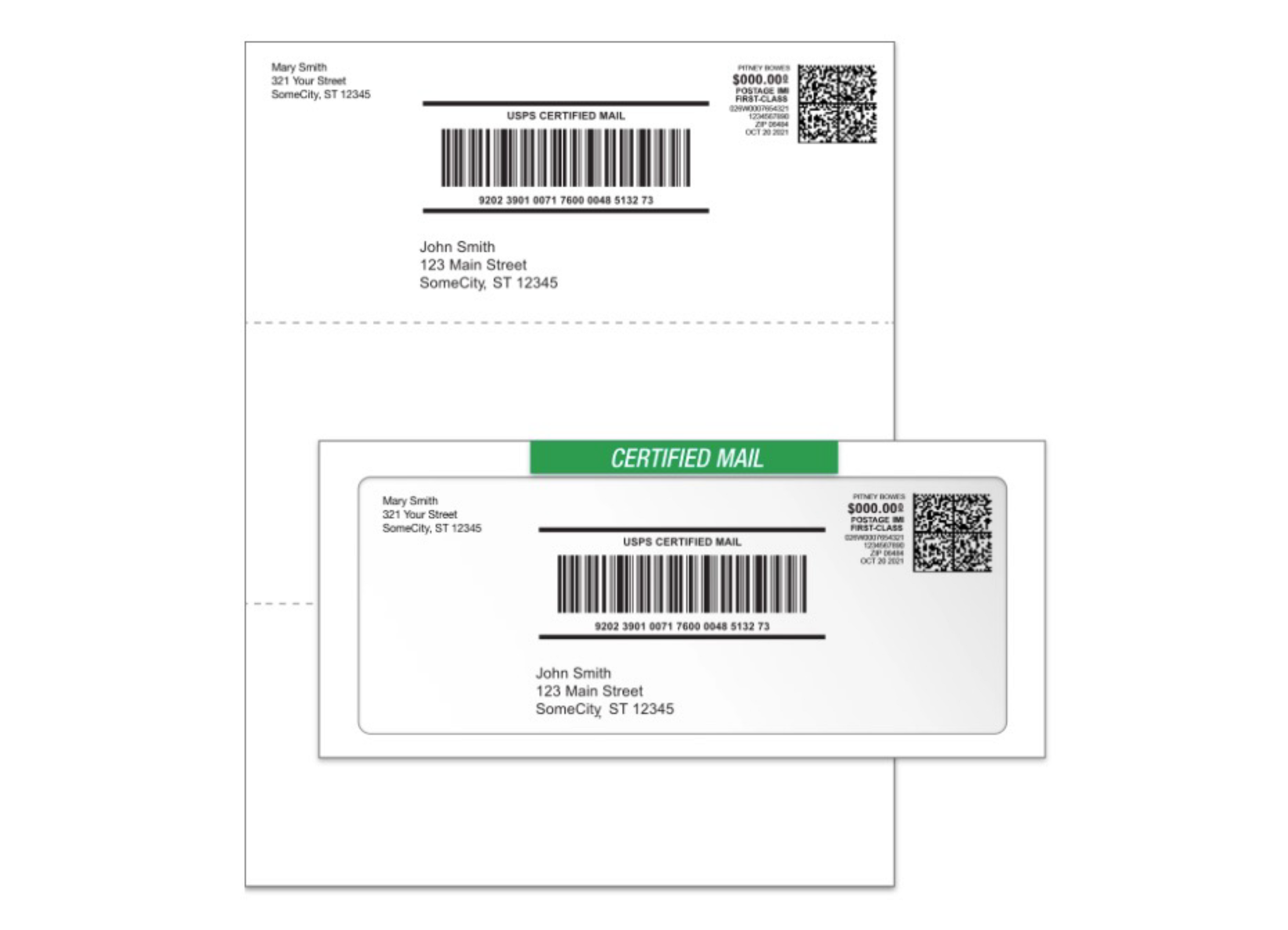 Certified Mail | Pitney Bowes